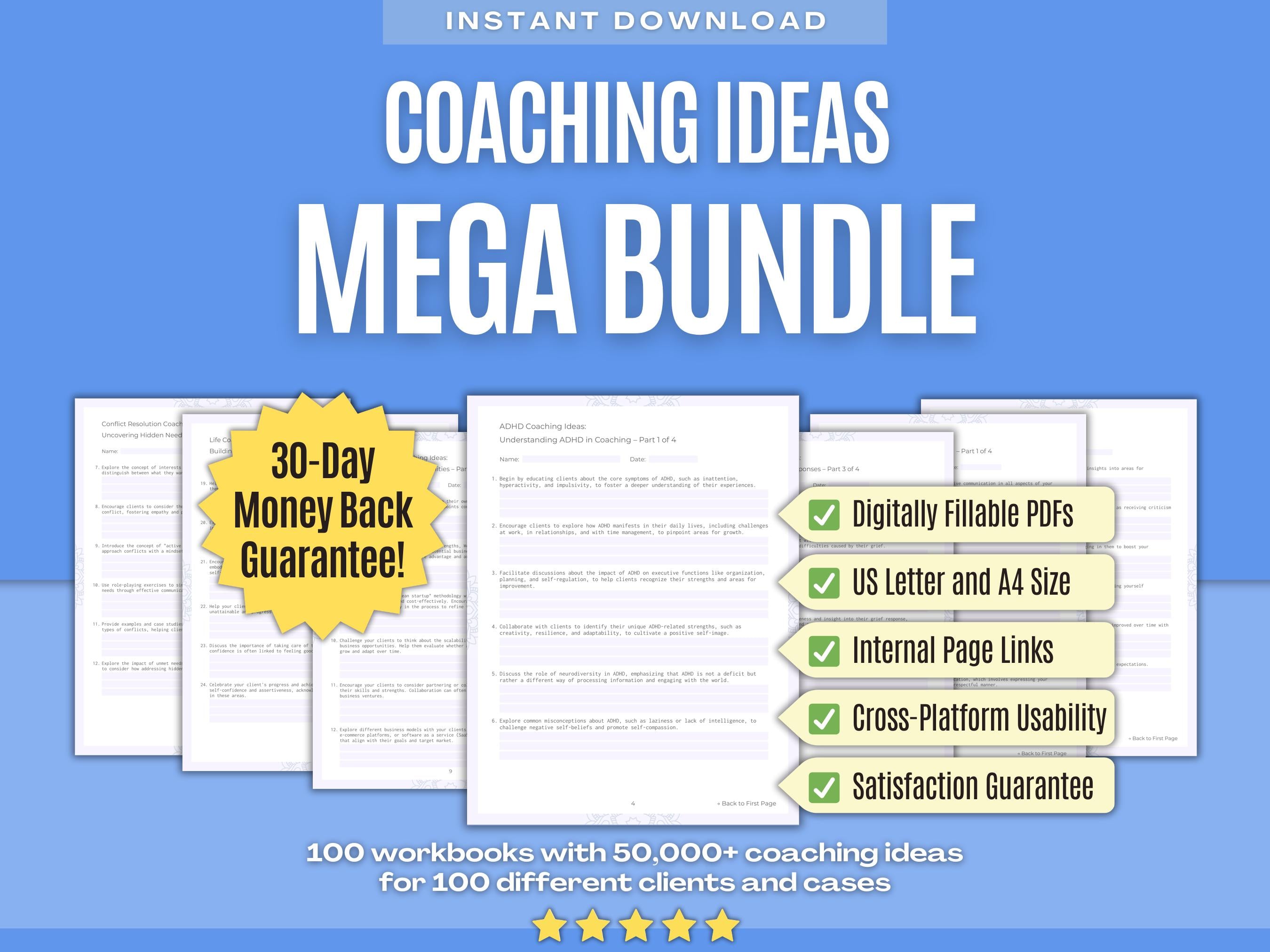 50,000+ Coaching Ideas Mega Bundle | Karlstein Publishing