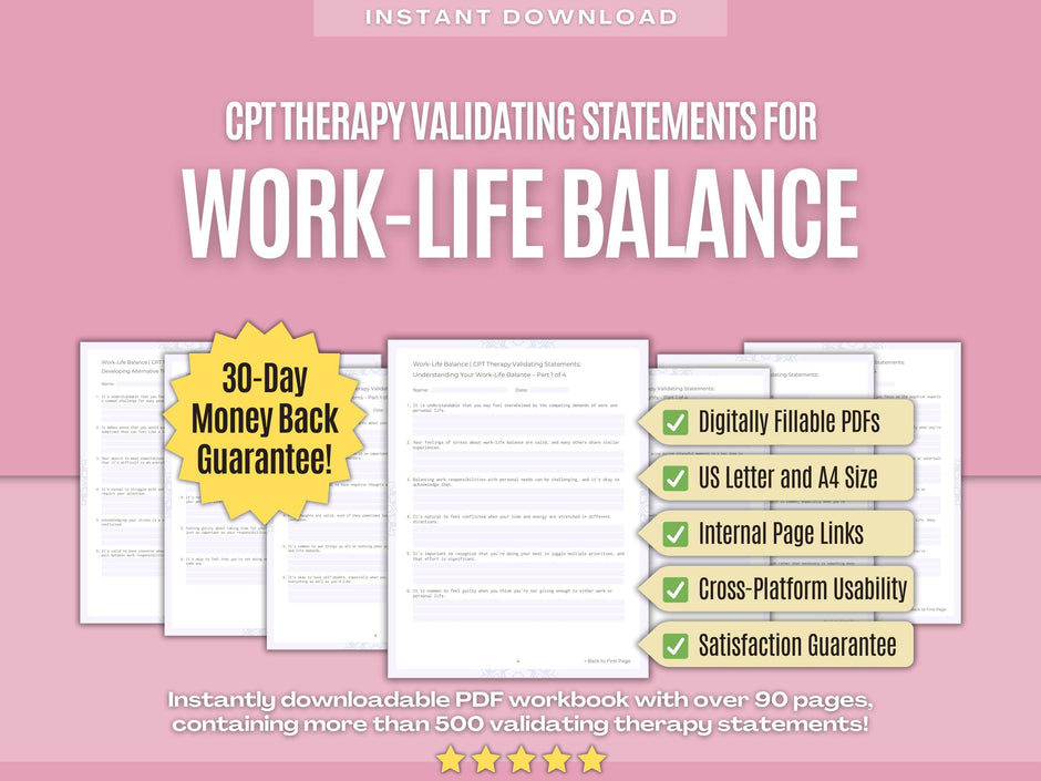 Cognitive Processing Therapy (CPT) Workbooks – Karlstein Publishing